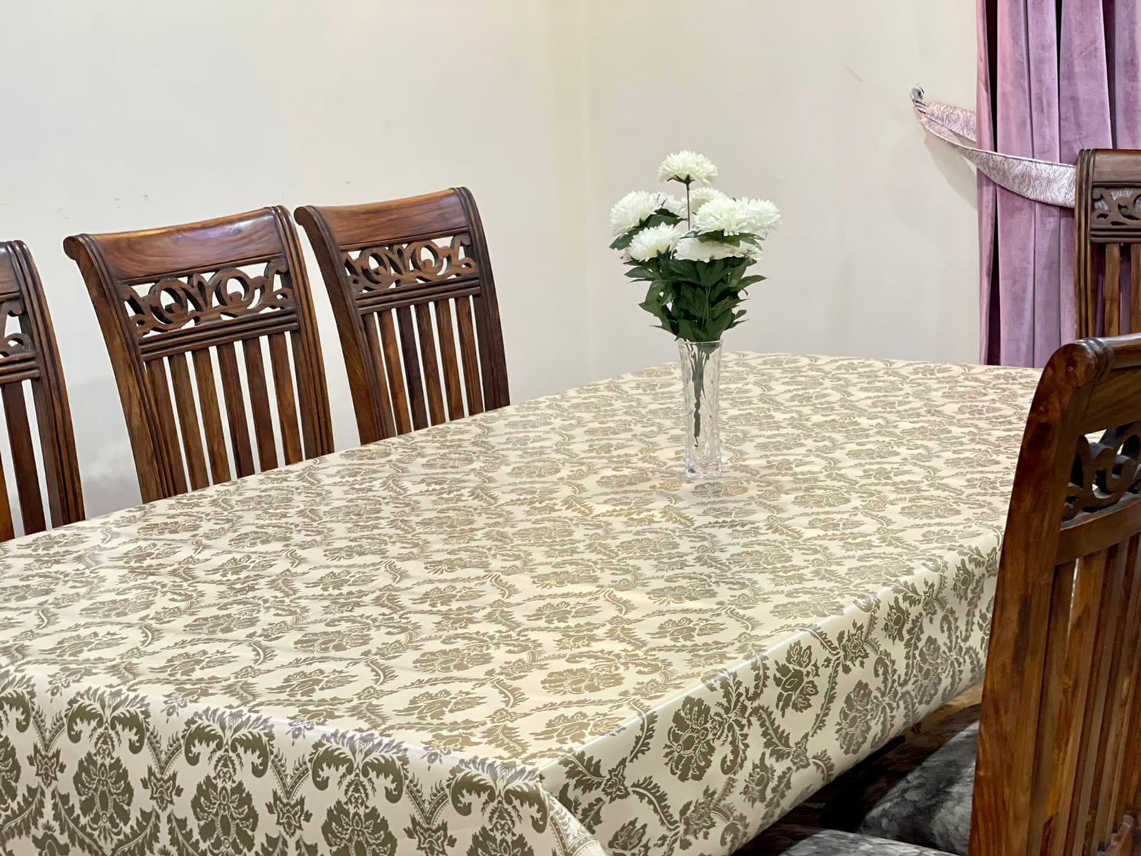 Dining Table Cover For 6 Seater Rectangle 60 X 90 Inches Dining Table dining-table-cover-for-6-seater-rectangle-60-x-90-inches-dining-table