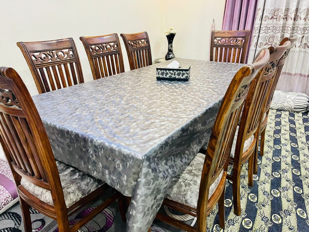 Dining Table Sheet for 10 Seater Rectangle (60 x 126) Inches Fancy ...