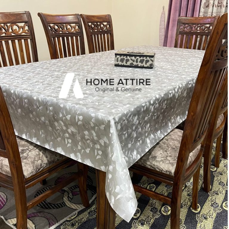 Dining Table Cover for 6 Seater Rectangle (60 x 90) Inches Dining Table ...