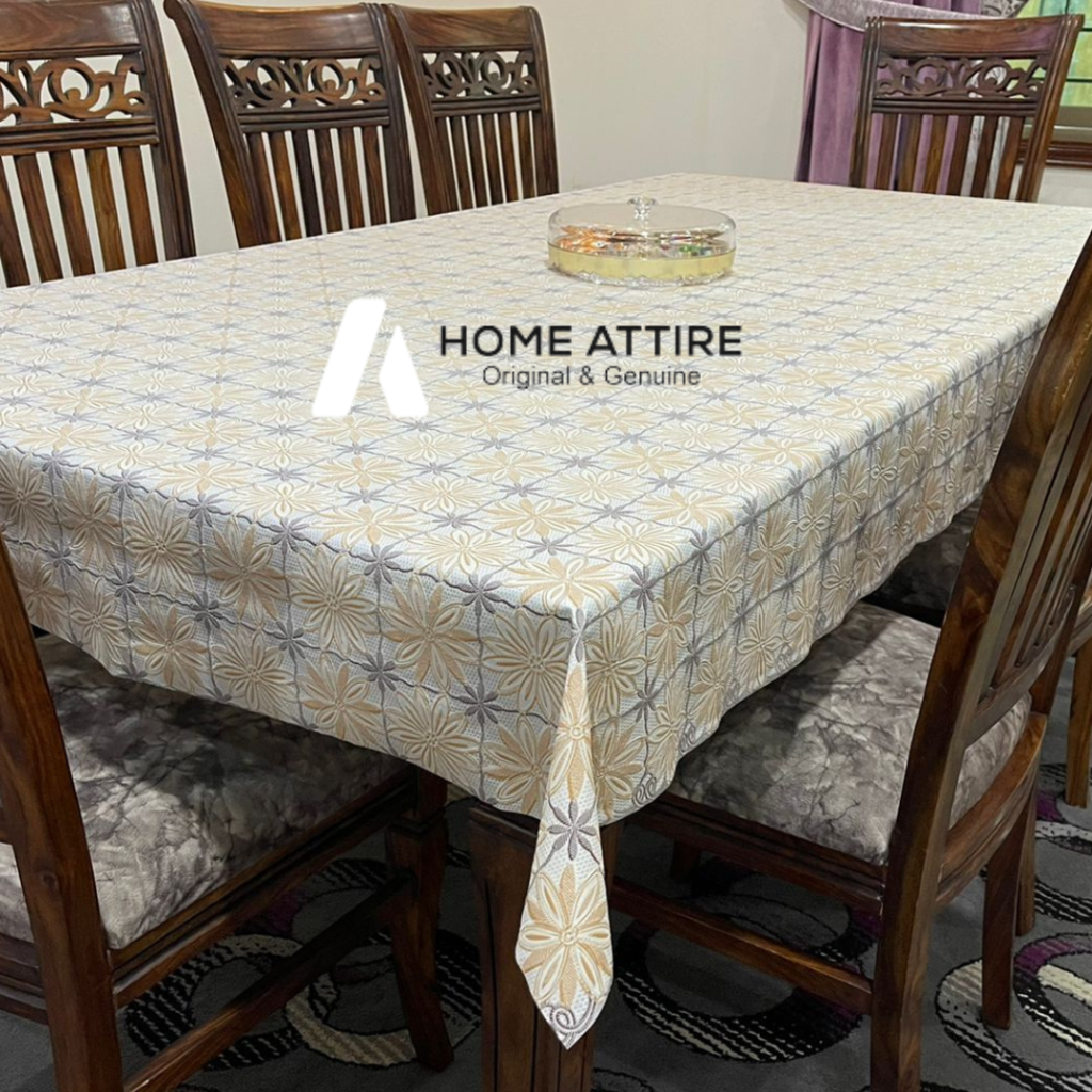 Dining Table Cover for 4 Seater Rectangle (54 x 72) Inches | Dining ...